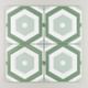 Tortoise Shell | Handpainted | Fireclay Tile