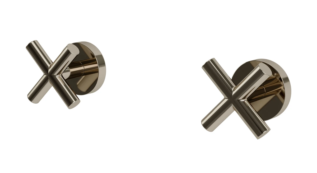 Contour Two Handle Wall Mount Bath Trim with Soft… | Fireclay Tile