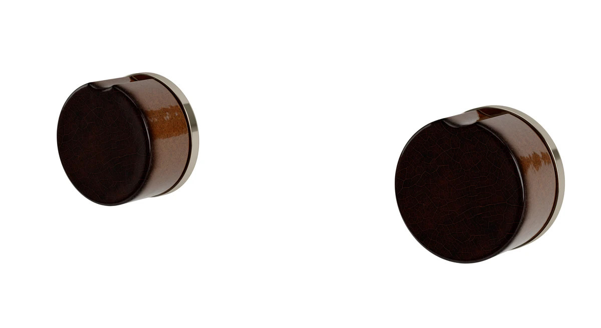 Foundry Two Handle Wall Mount Bath Trim with Groove… | Fireclay Tile